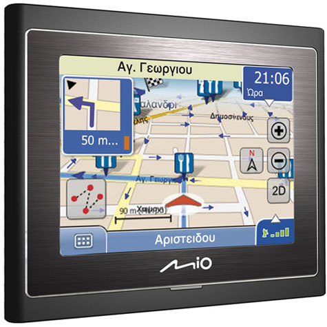 GPS Mio Moov 150: Με οθόνη 3,5" και Mio Map 2008 - XBLOG.GR