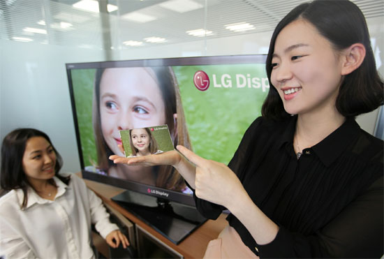 Η LG Display αναπτύσσει την πρώτη οθόνη αφής Full HD LCD για smartphone ...