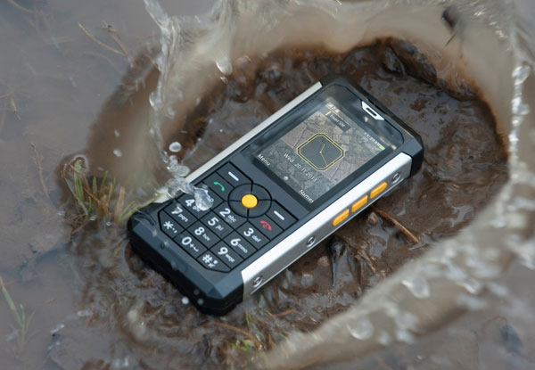 Cat B100, Ανθεκτικό κινητό με ειδικό μικρόφωνο ακύρωσης θορύβου - XBLOG.GR